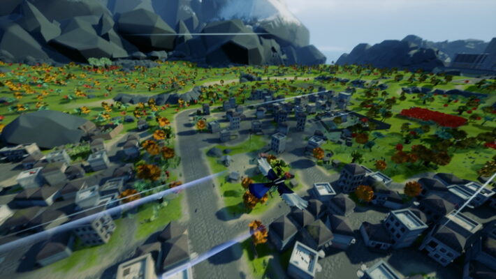 鳥となって空を飛ぶ癒やしゲーム『Copoka』で人間社会を観察しよう！ – もぐらゲームス